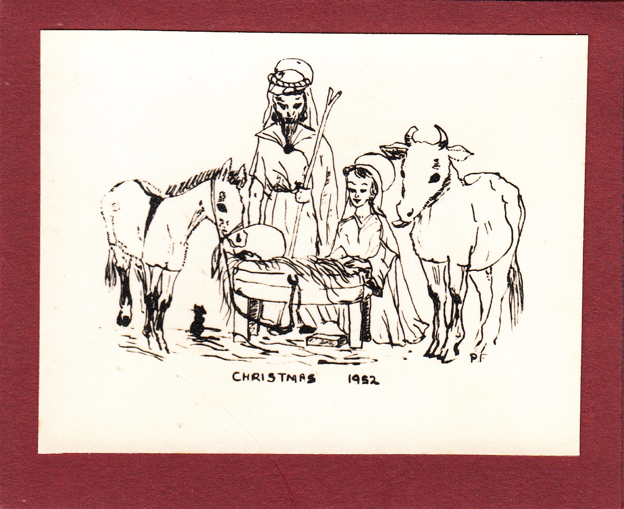 Jack Fielding's Christmas cards | Christmas at Fielding and Platt ...